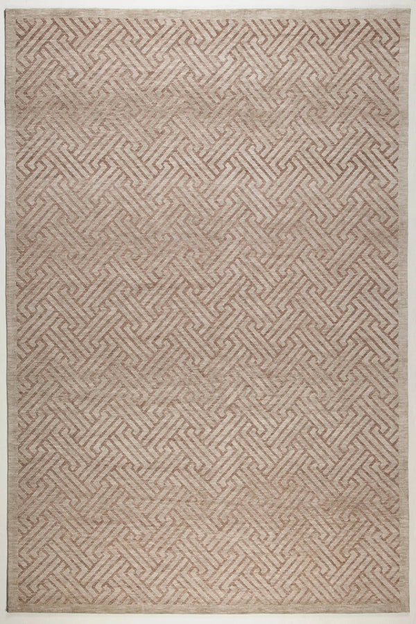 Zennova Carpet : ZOOM-13 COLOR GREY : Modern Hand Tufted